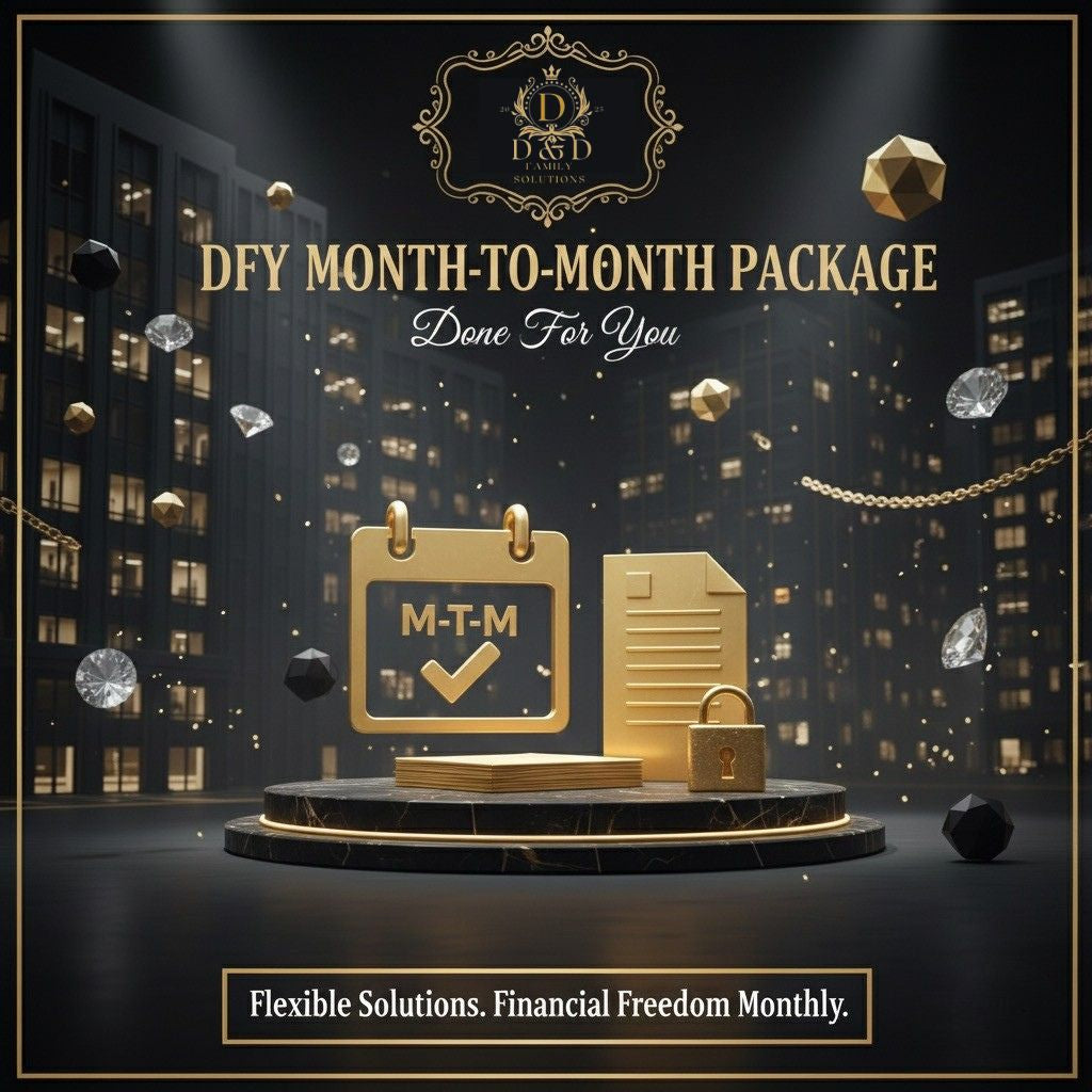 DFY Month-to-Month Package – DND Family Solutions